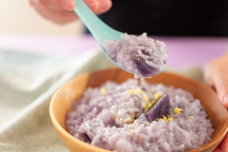 sweet potato congee: how to make rice porridge