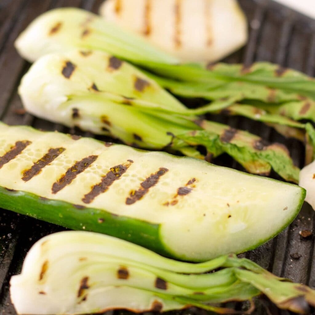 juicy grilled cucumber (the best grilled vegetable)