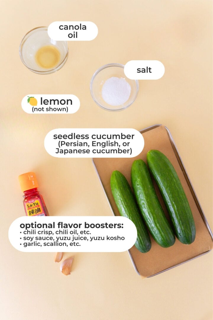 juicy grilled cucumber (the best grilled vegetable)