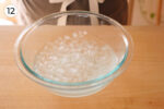 delicious golden shaved ice (Taiwanese baobing lychee dessert)