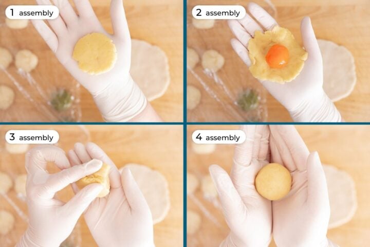 snowskin mooncake (detailed no-bake recipe)