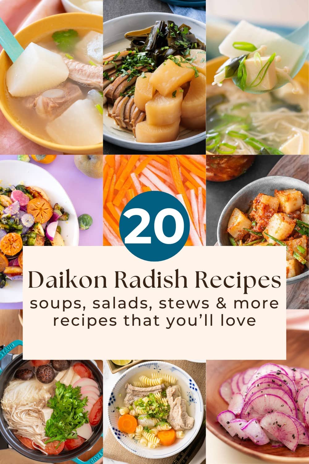 20 tasty daikon radish recipes (delicious soups, salads, and more)