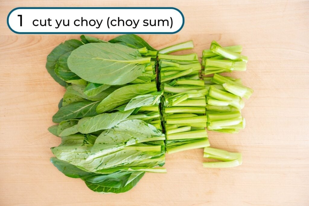 choy sum (yu choy) chef’s guide - how to cook, buy, prep