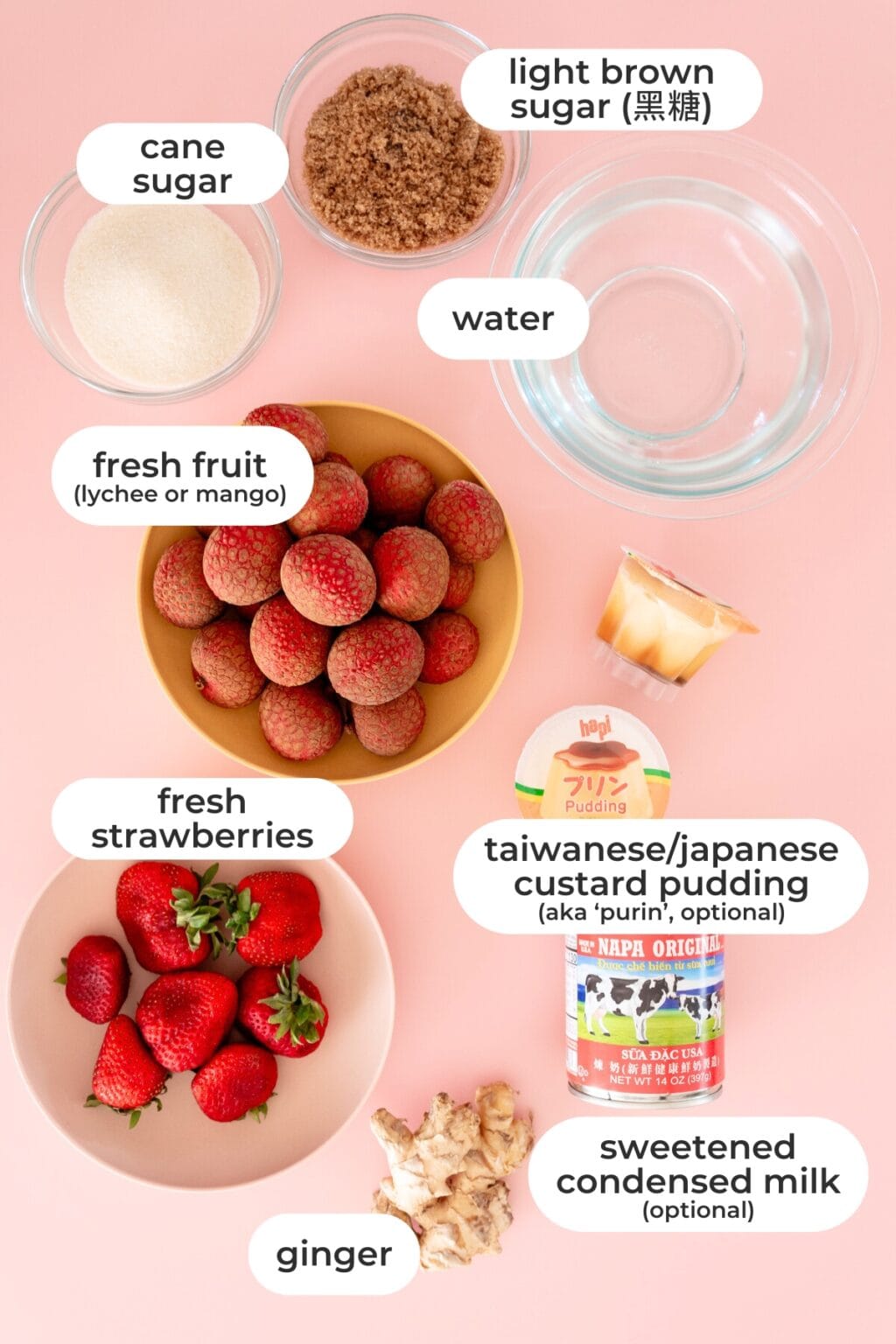 taiwanese shaved ice (classic strawberry baobing) 剉冰